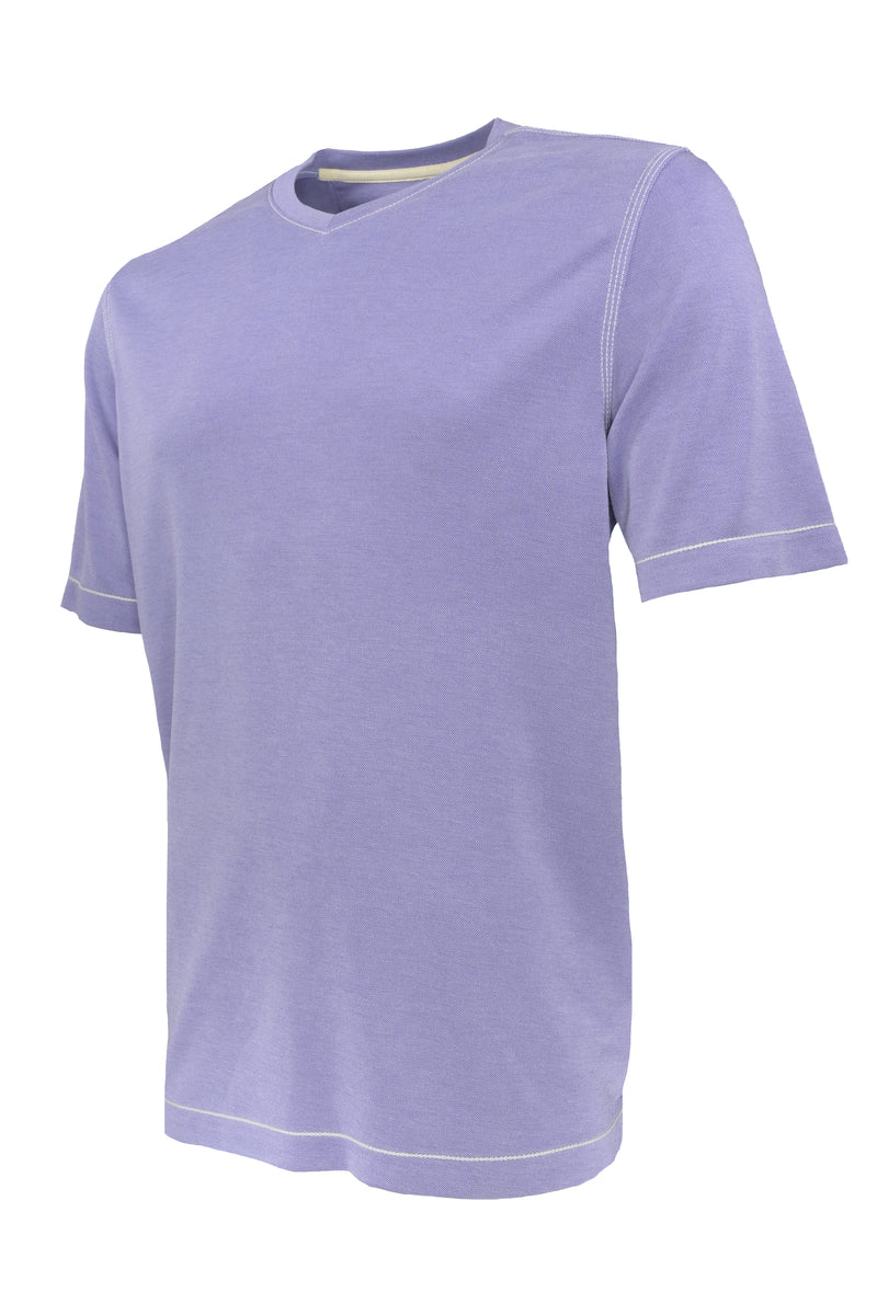 Nicoby Spring V-Neck Tee - Lavender – Ticknors Men's Clothiers